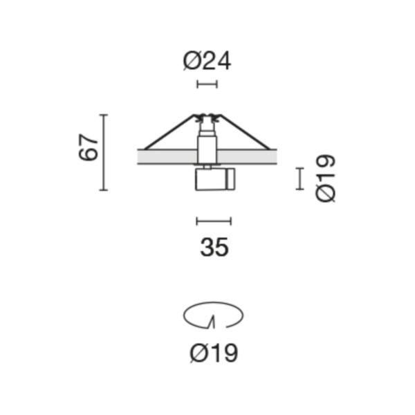 Iguzzini Palco Recessed Spotlight